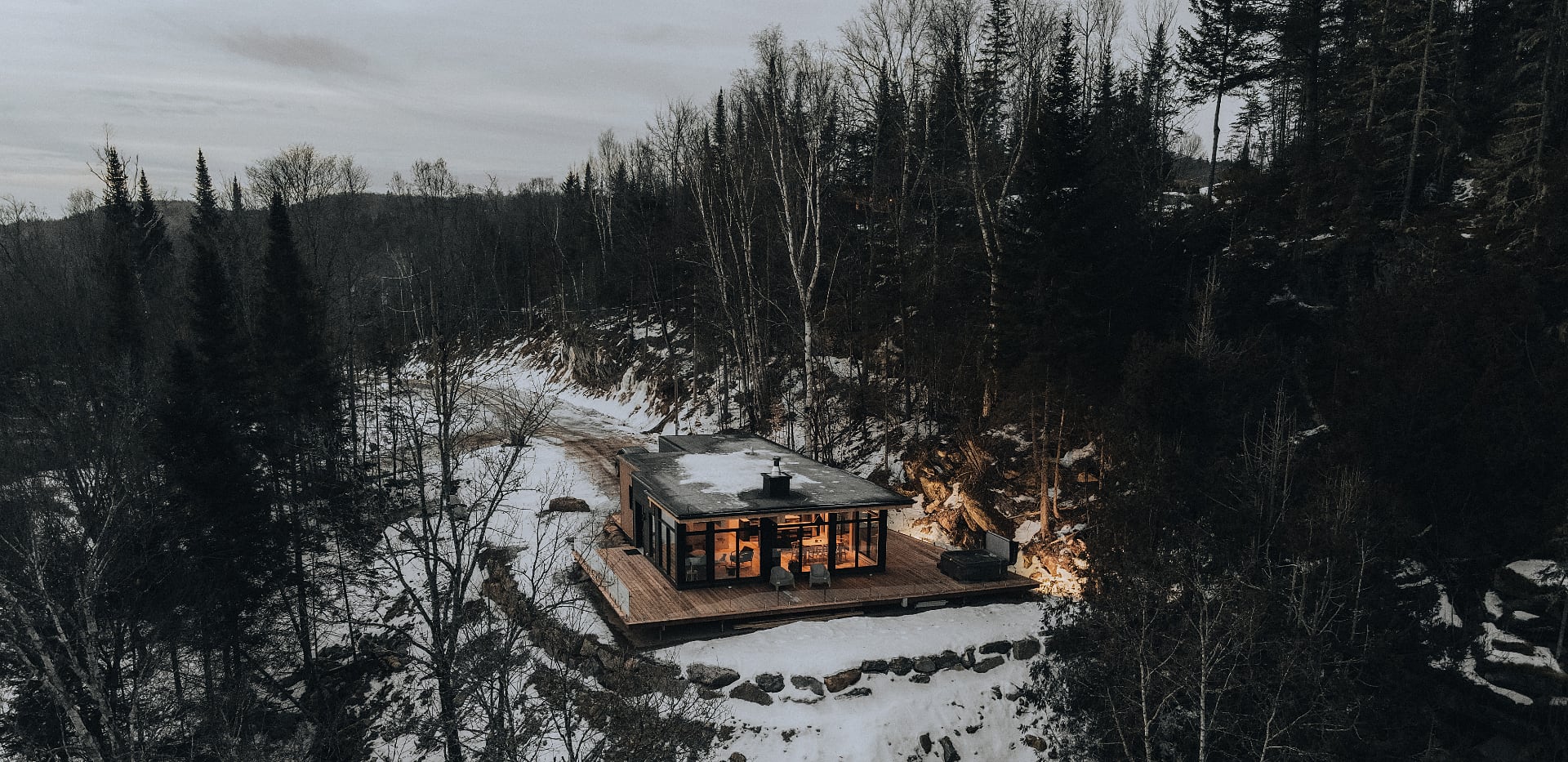 The Cliff in Quebec, Canada | Cottages / Cabins / Chalets